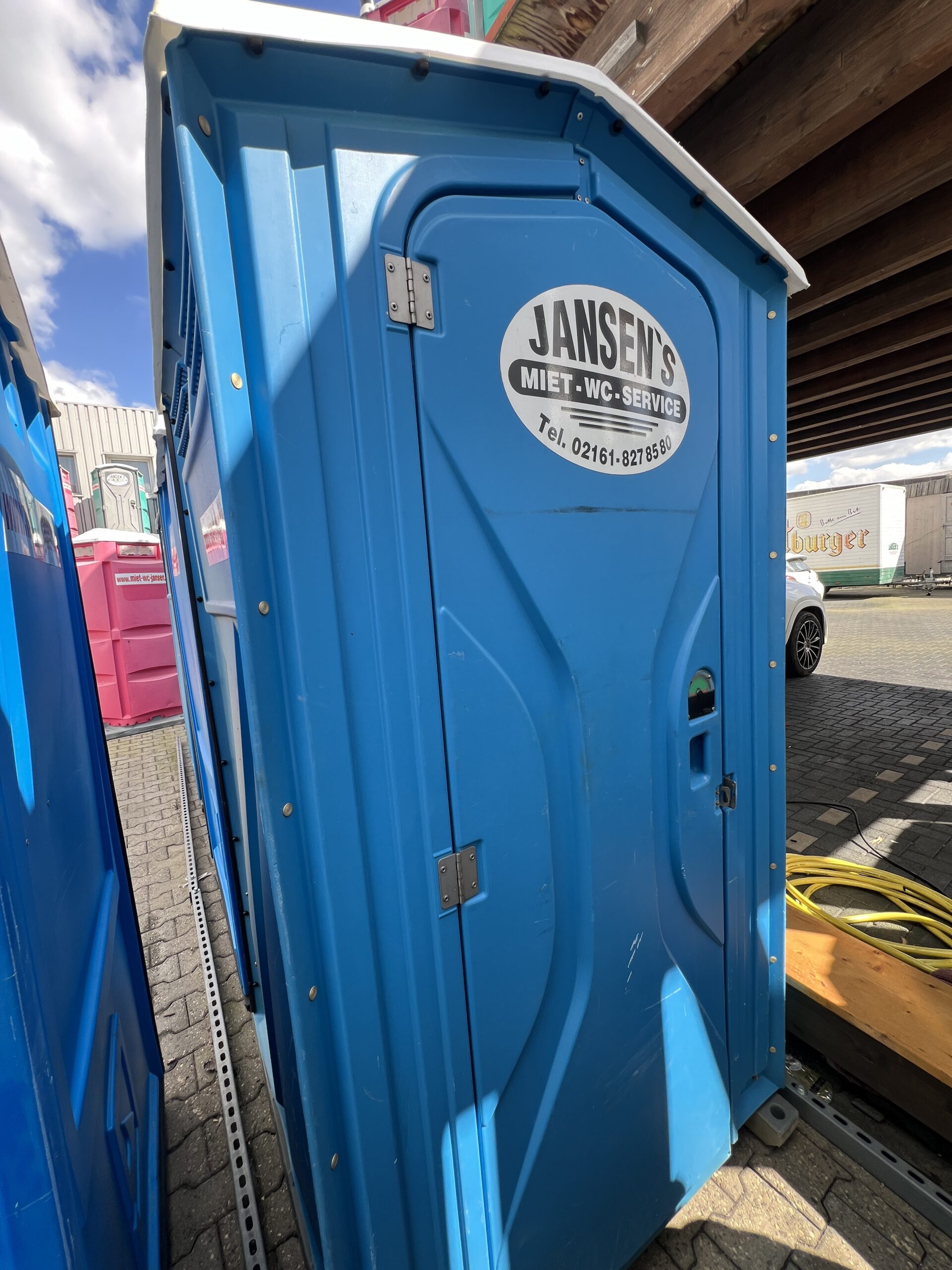 Toilettenkabine Medium Jansen Miet Wc